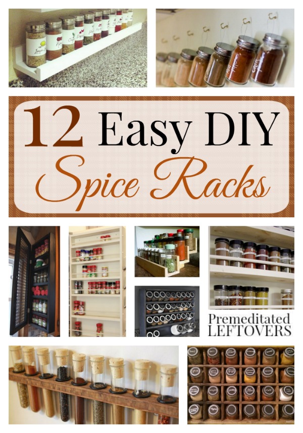 Easy DIY Spice Racks Easy DIY Spice Racks