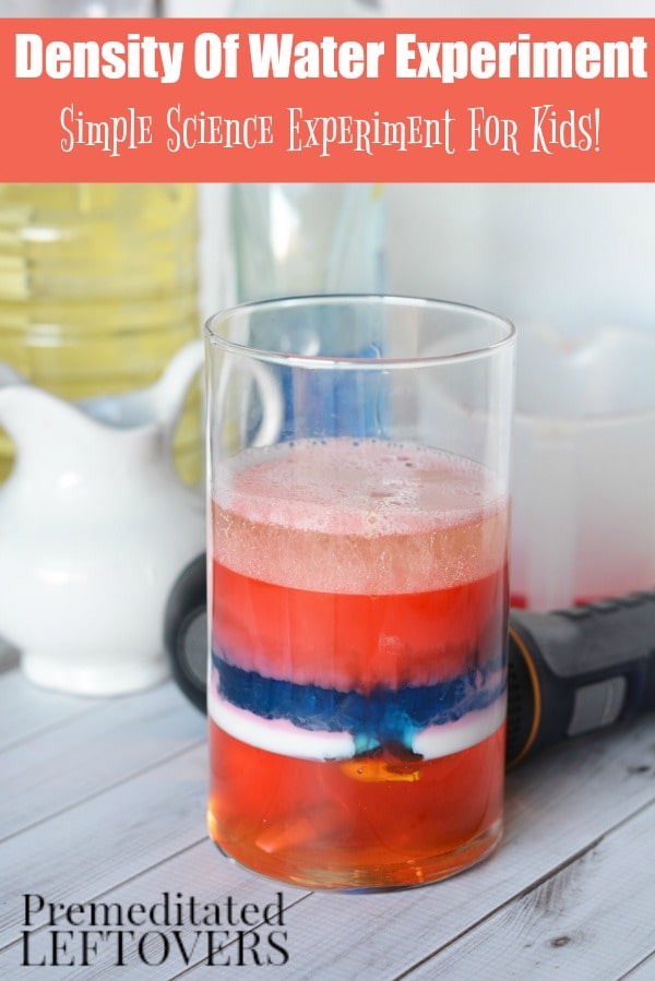 Density Of Water Experiment For Kids Density Of Water Experiment For Kids