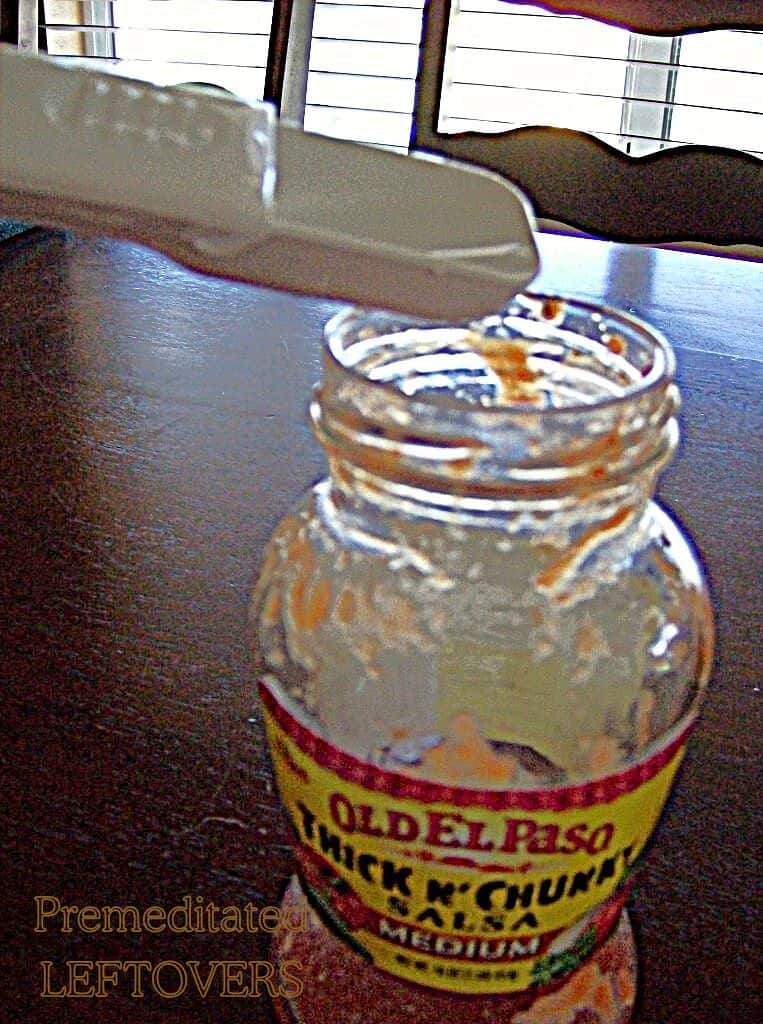 Using the Last Dregs of Salsa - Premeditated Leftovers™