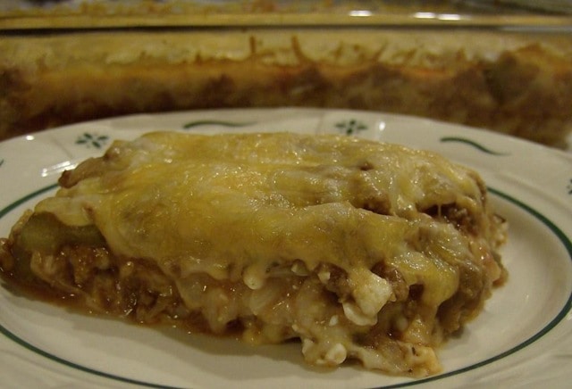 Lasagna Rice Casserole Recipe