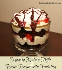 How to Make a Trifle - Basic Trifle Recipe with Adaptations
