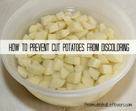 How to Prevent Peeled Potatoes from Turning Brown