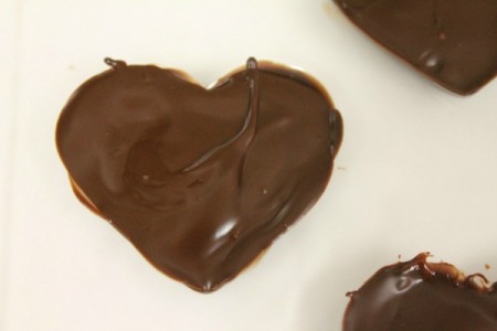 Dark Chocolate Truffle Hearts Recipe