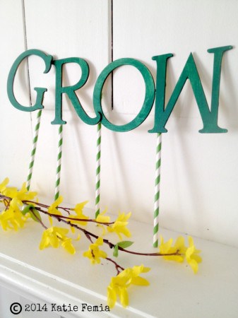Get Growing: DIY Garden Sign