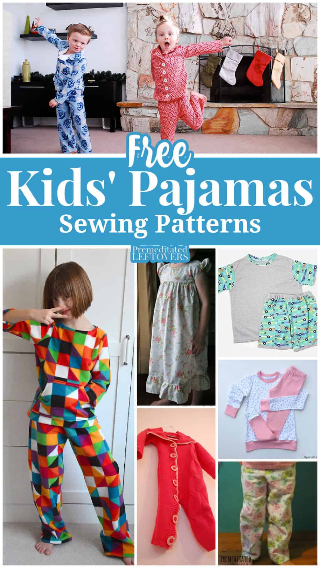 Free Kids' Pajama Sewing Patterns