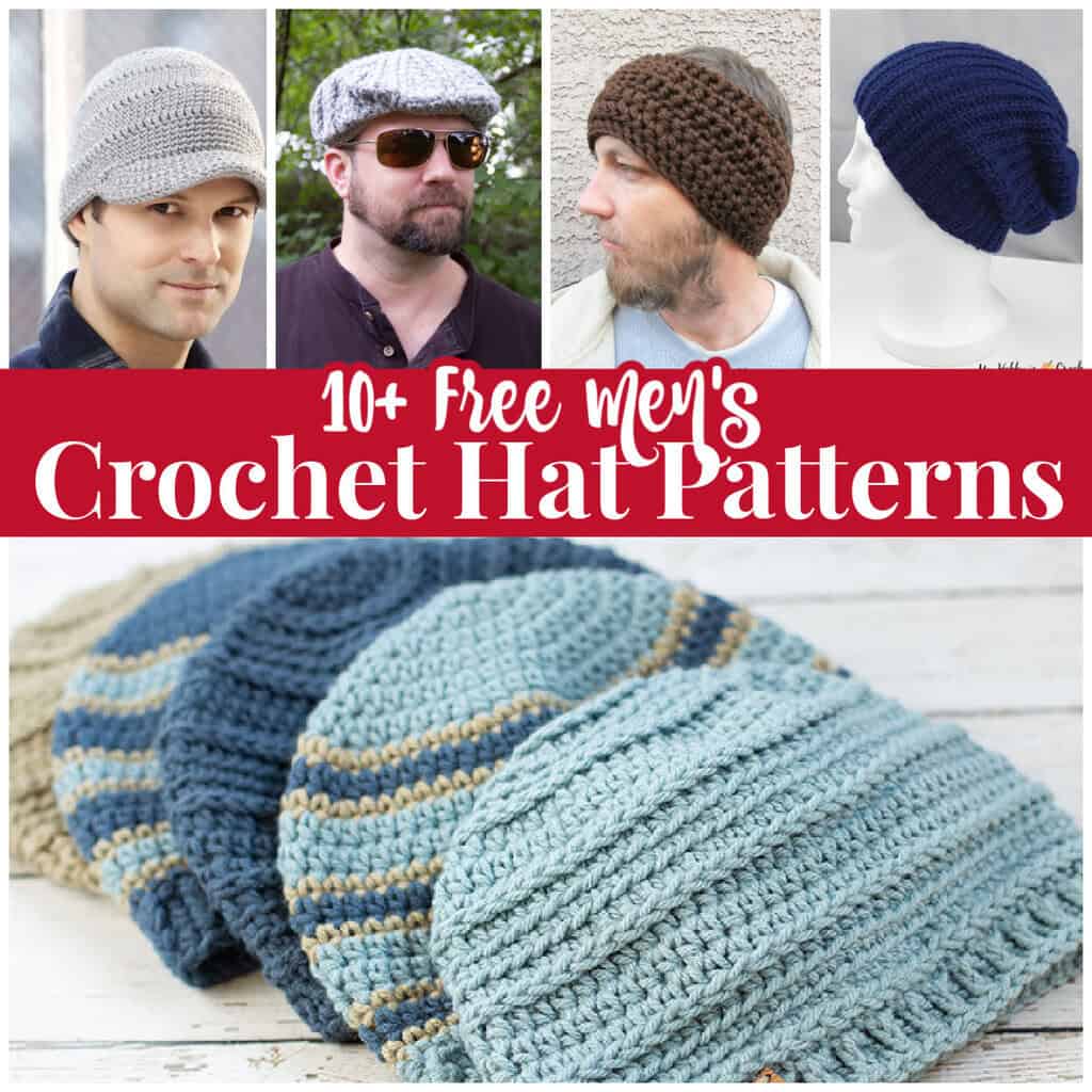 10 Free Crochet Hat Patterns for Men
