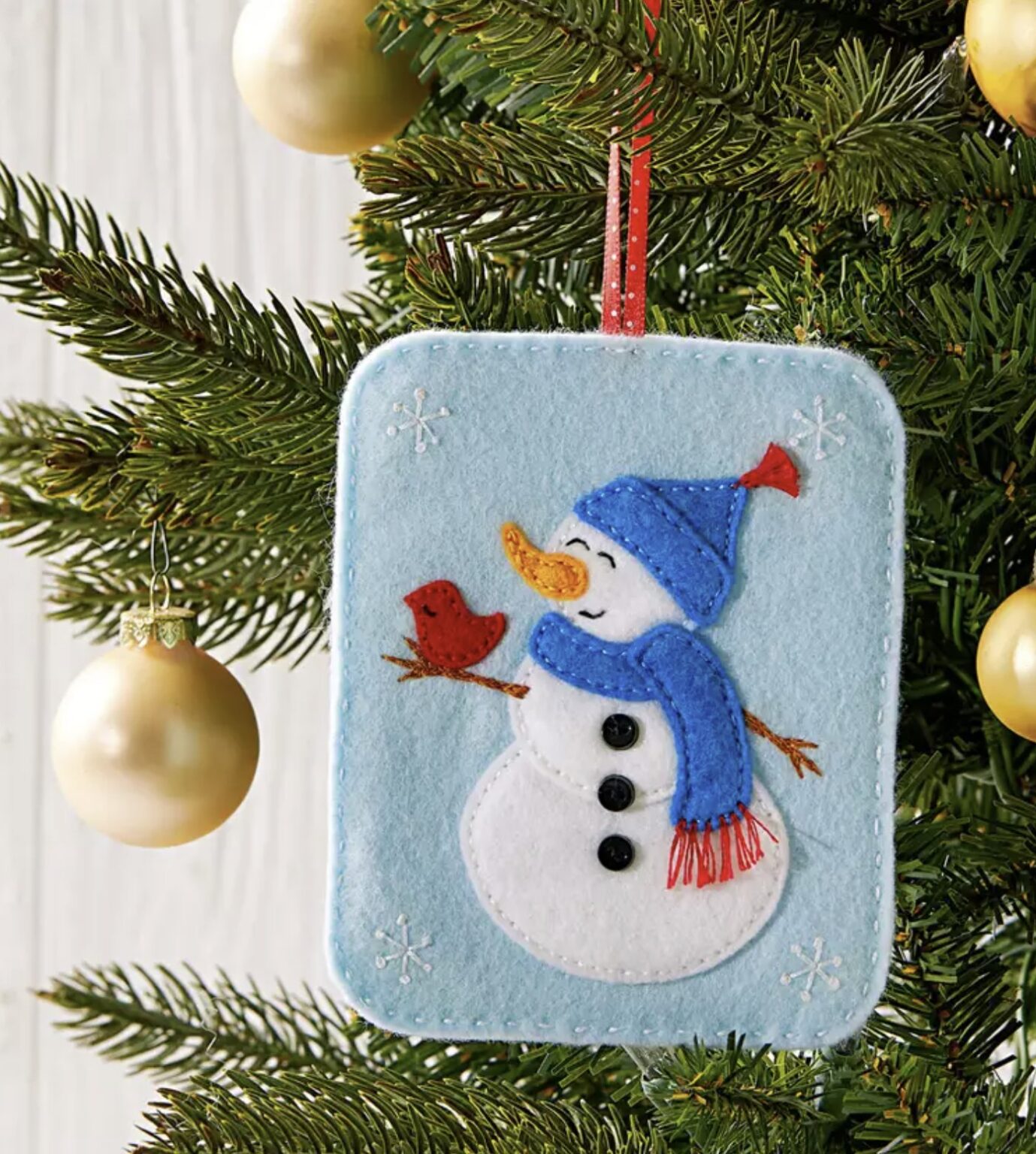 10 Free Ornament Sewing Patterns