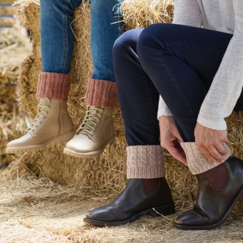 10 Free Knit Boot Cuff Patterns