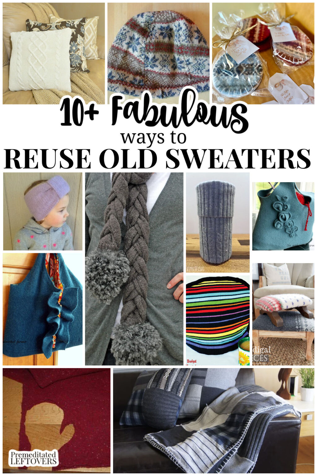 10 Ways to Reuse Old Sweaters in DIY Projects
