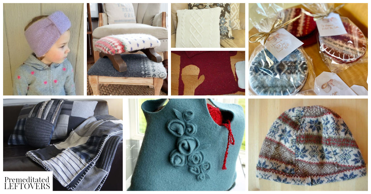10 Ways to Reuse Old Sweaters in DIY Projects