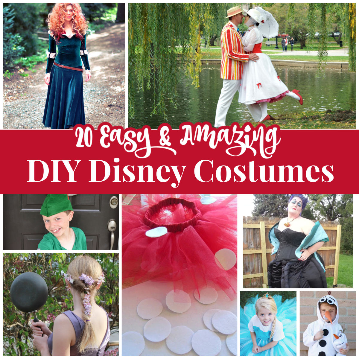 Easy Homemade Disney Costumes