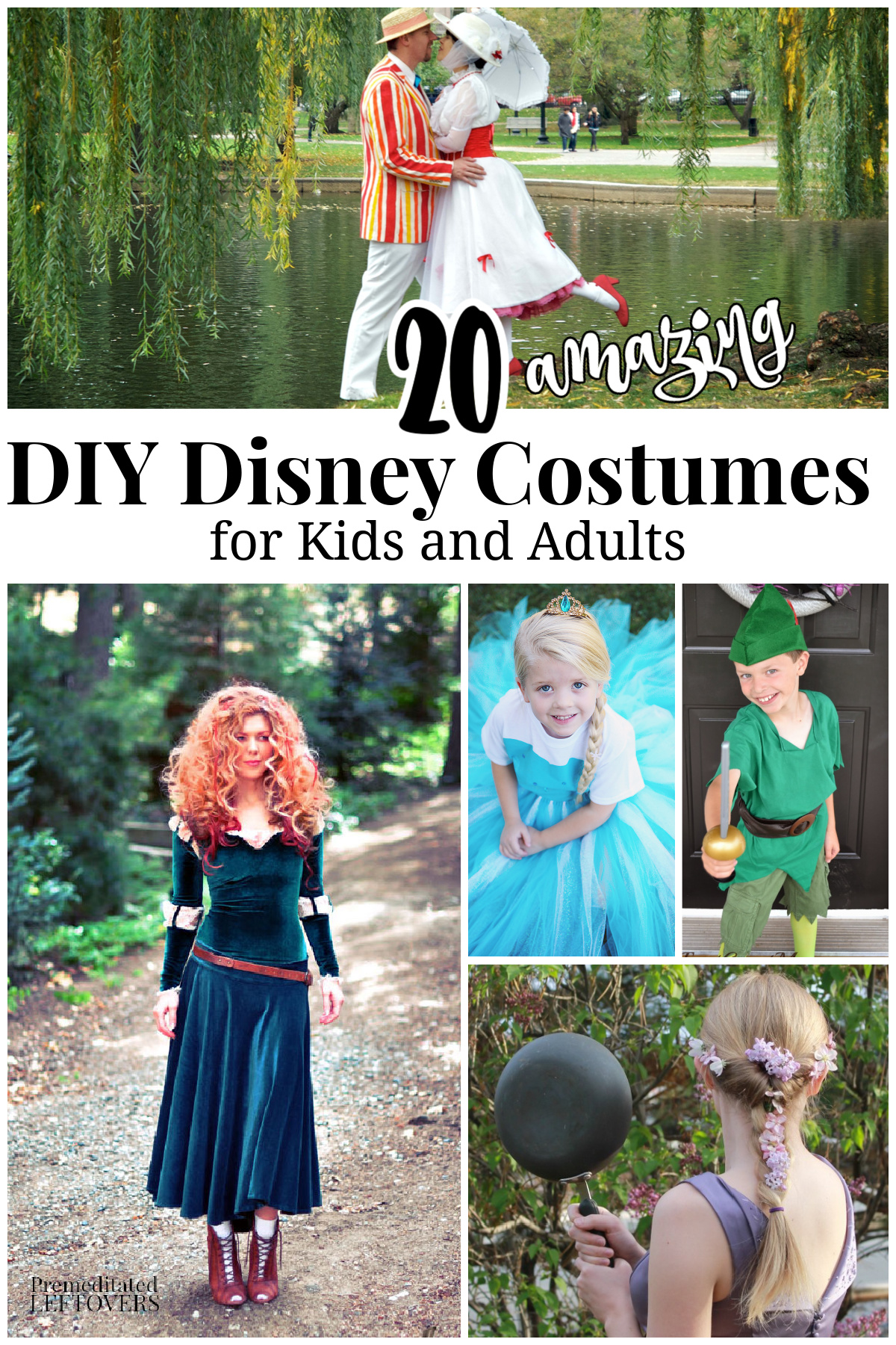 20 DIY Disney Costumes for Kids and Adults