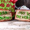 Postcard Gingerbread Cookies