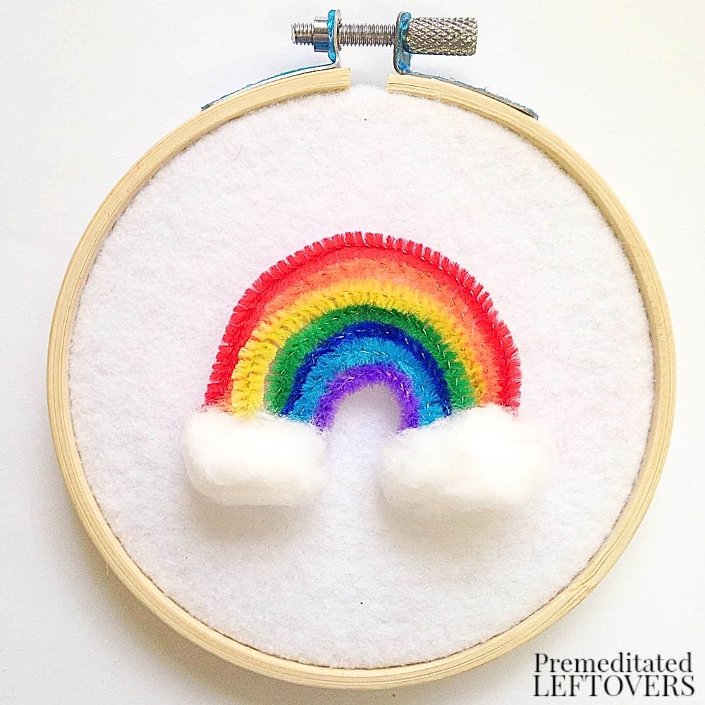 Rainbow Wall Hanging Craft for Kids