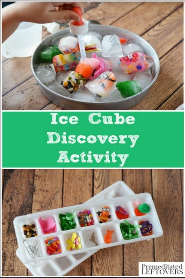 Ice Cube Discovery Activity for Kids