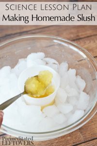 Homemade Slushy Science Experiment for Kids