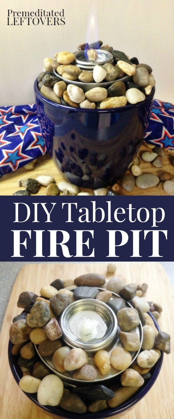 Easy DIY Tabletop Fire Pit Tutorial Using A Planter Easy DIY Tabletop Fire Pit Tutorial Using A Planter