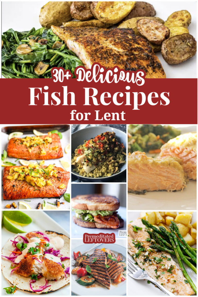 30+ Fish Recipes for Lent