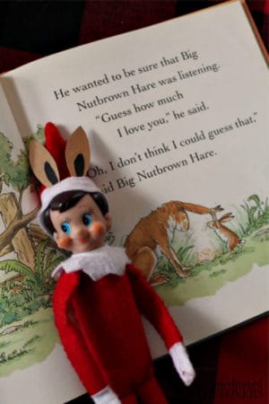 25+ Book Themed Elf on the Shelf Ideas Using Story Books