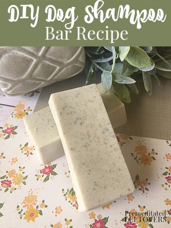 DIY Dog Shampoo Bar Recipe With Essential Oils