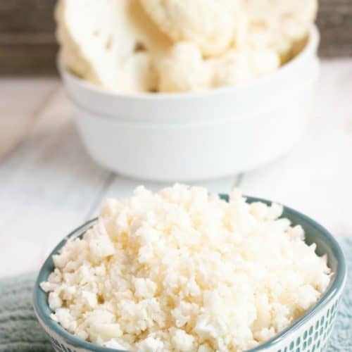 How to Make Cauliflower Rice - A Low-Carb Rice Substitute