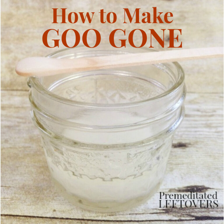 How to Make a Homemade Goo Gone Substitute