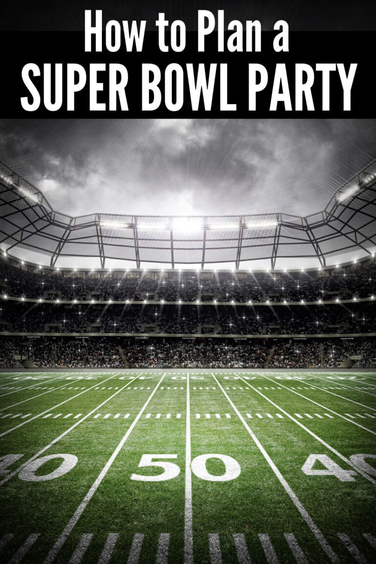 How to Plan a Super Bowl Party