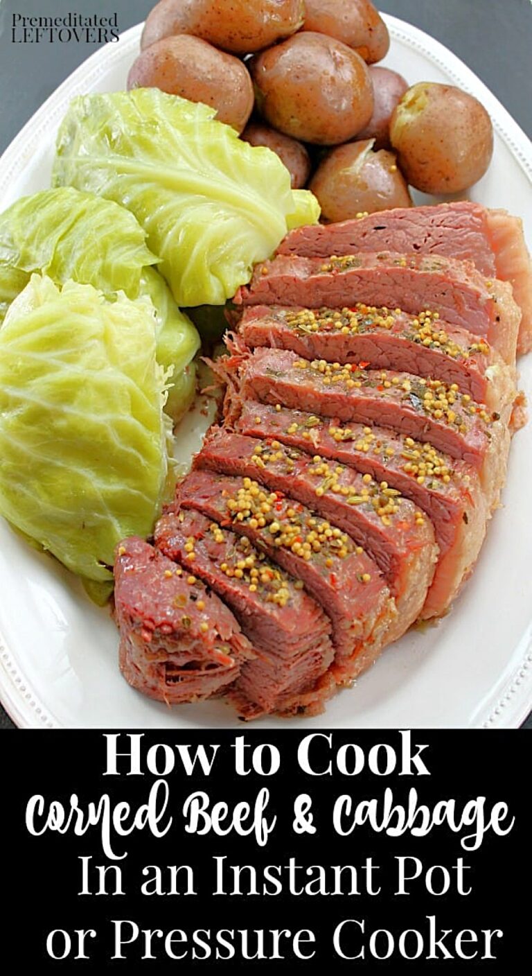 How to Cook Corned Beef in an Instant Pot or Pressure Cooker