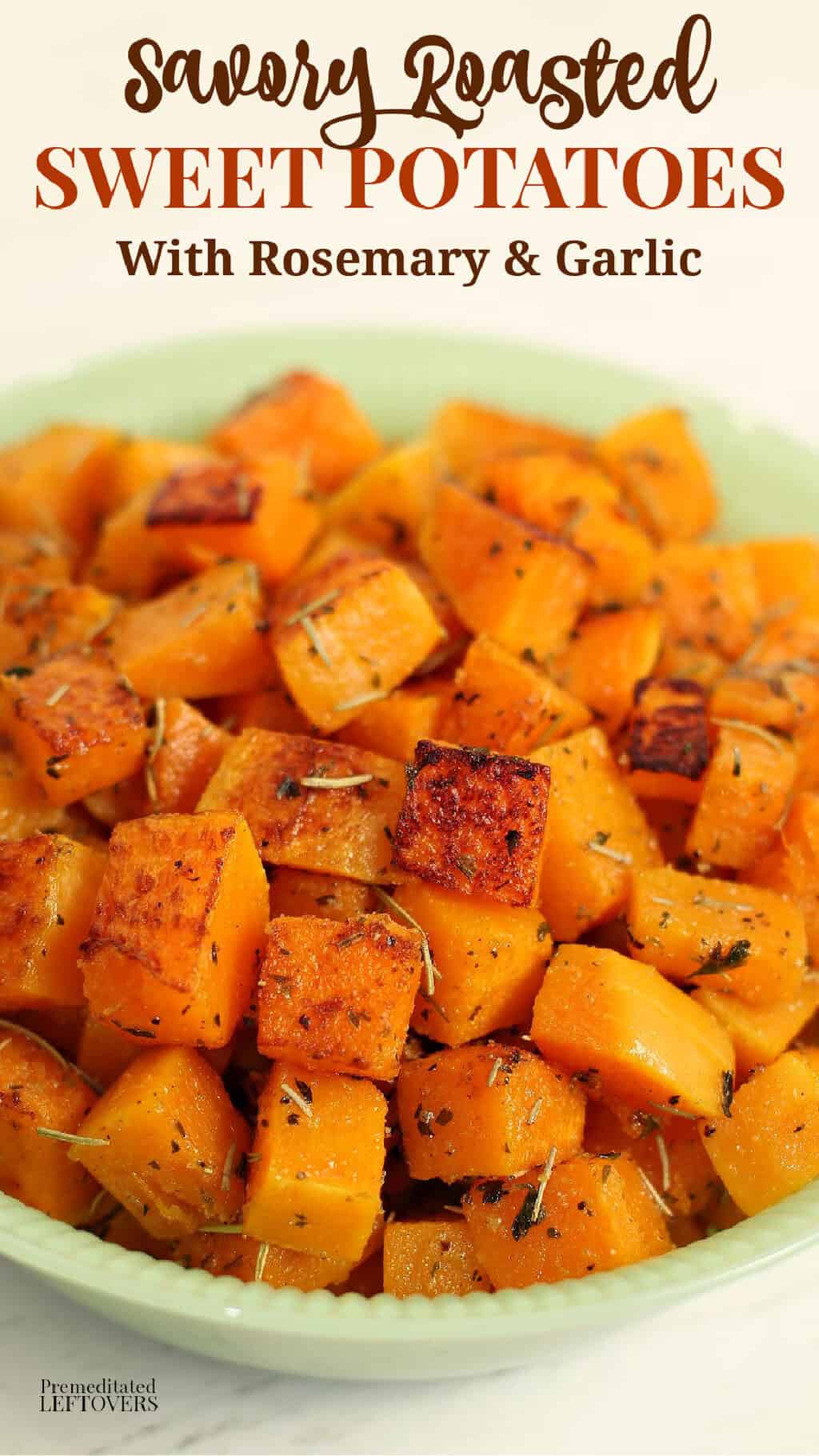 Savory Roasted Sweet Potatoes Recipe with Rosemary and Garlic