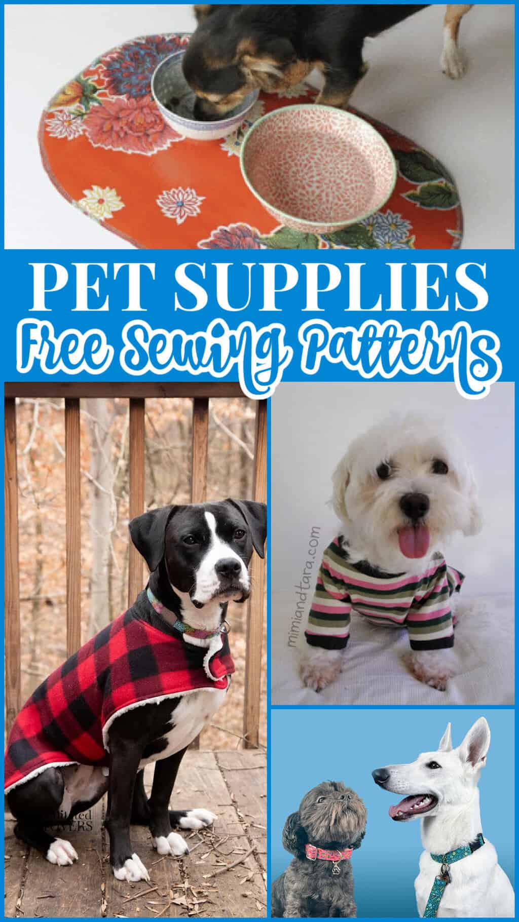 10 Free Sewing Patterns for Pets