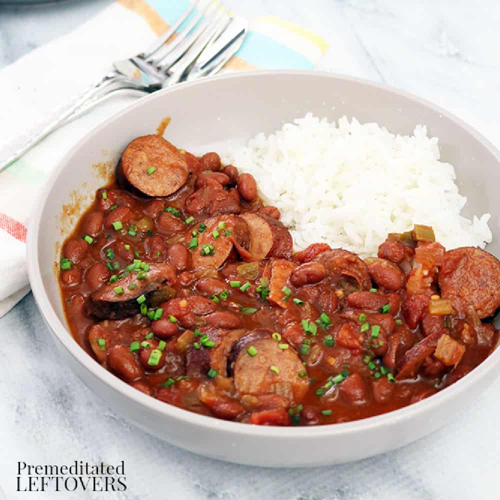 Crock-Pot Cajun Red Beans and Rice Recipe