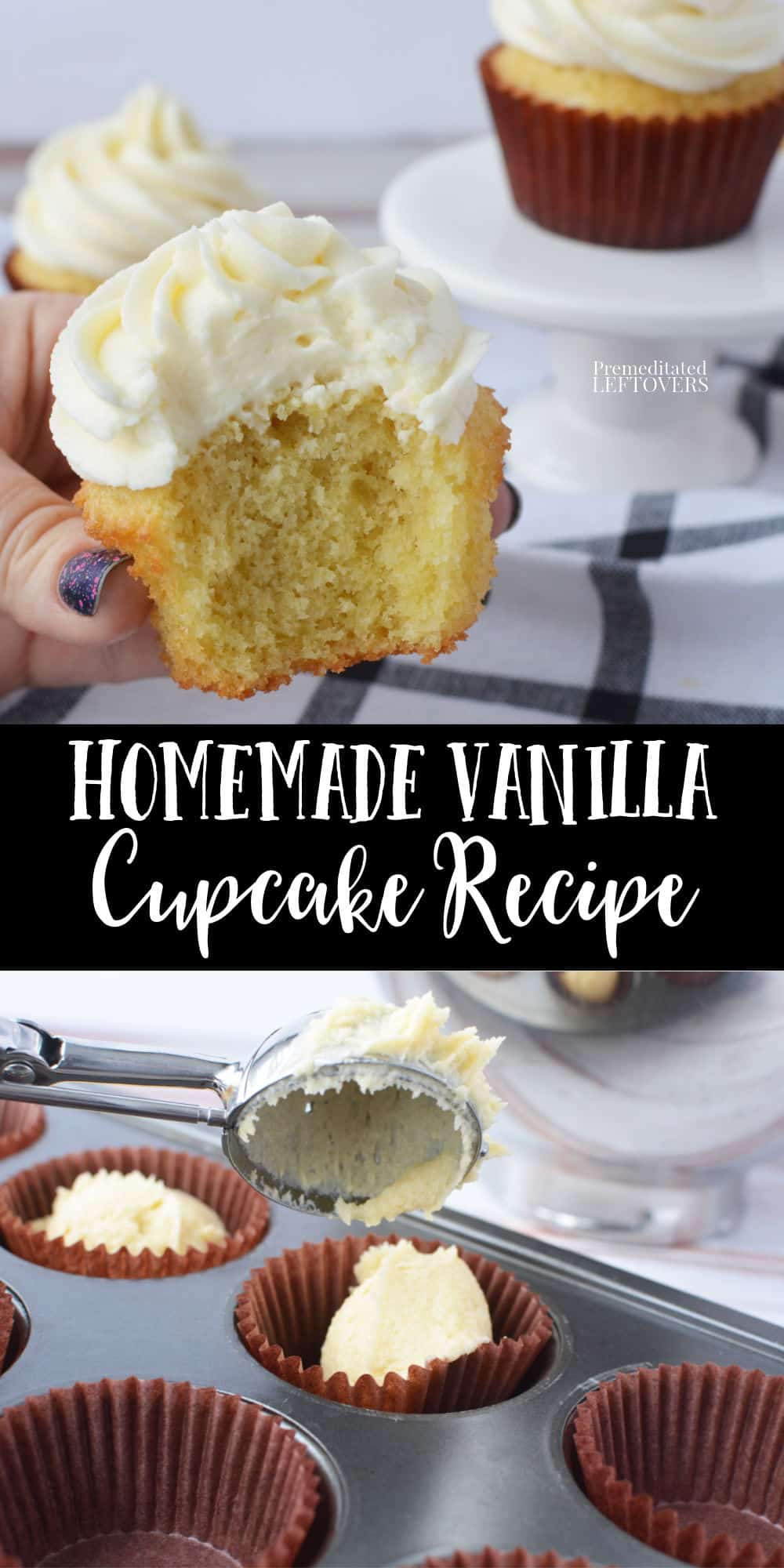Vanilla Cupcake Recipe - Easy Homemade Vanilla Cupcakes
