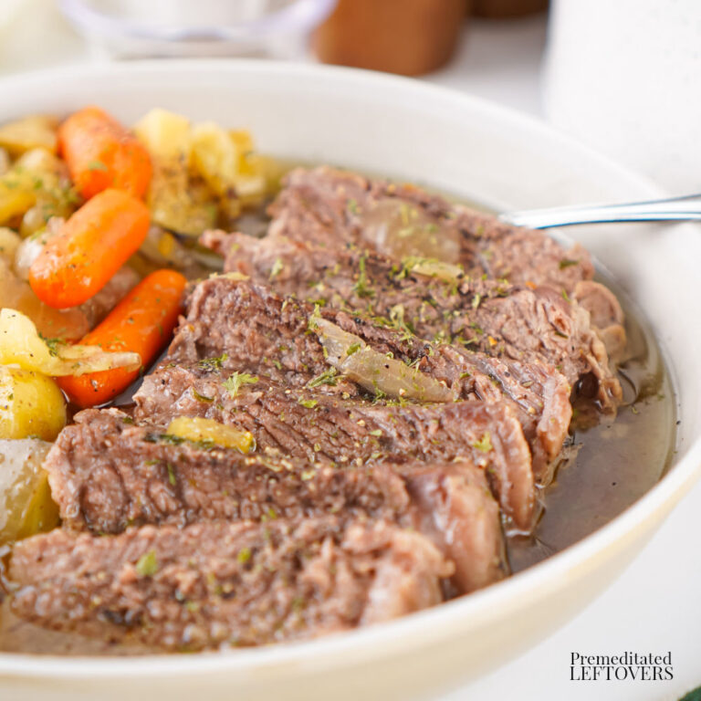 Crock-Pot Chuck Roast Recipe with Vegetables